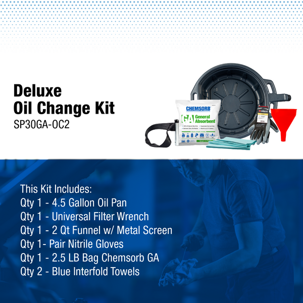Oil Change Deluxe Kit – CHEMSORB™