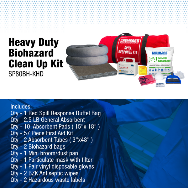 Biohazard Spill Kit Heavy Duty – CHEMSORB™