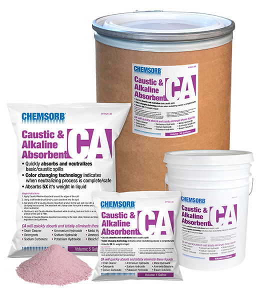 CHEMSORB™ CA - Caustic & Alkaline Neutralizing Absorbent
